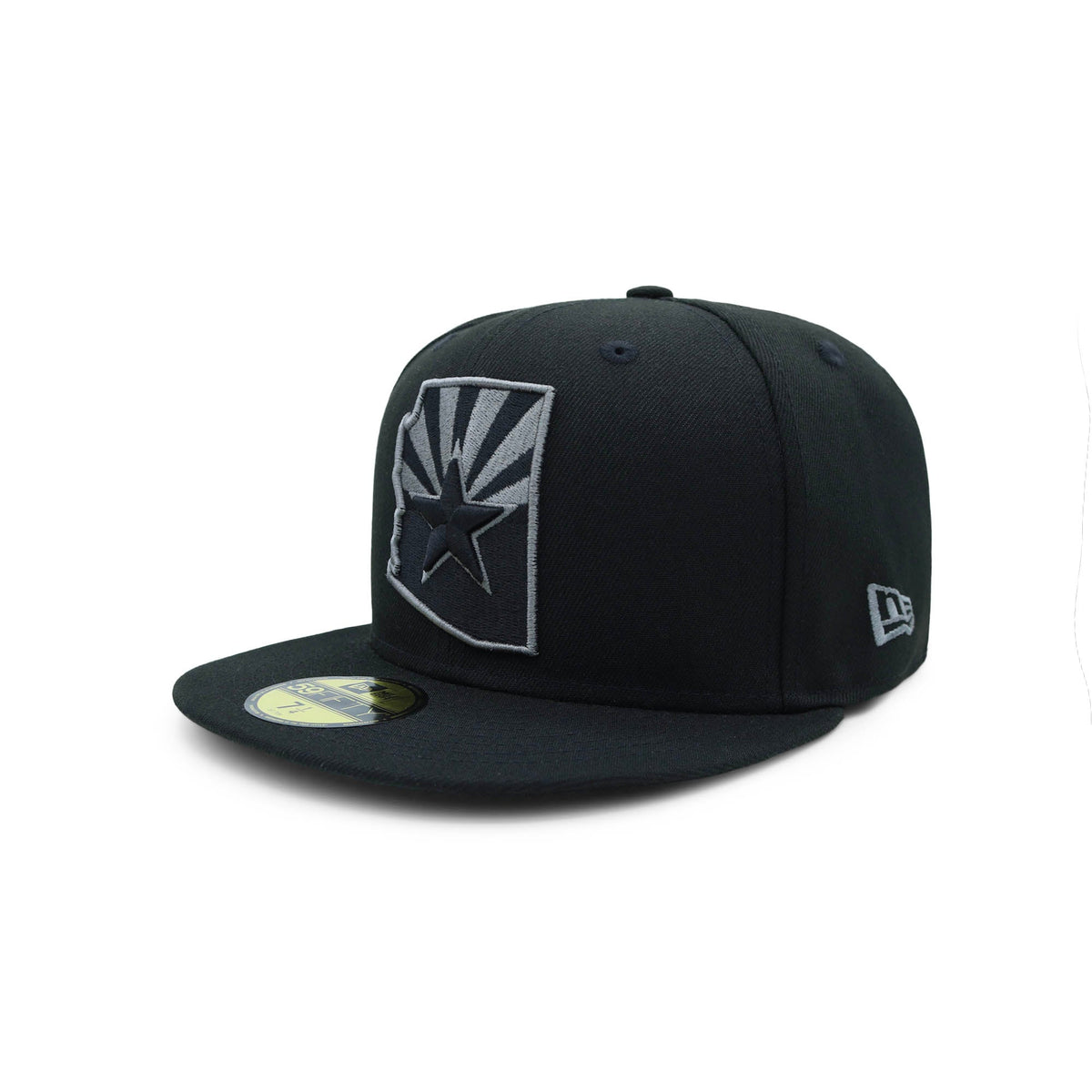 Arizona State Flag Horizon 59FIFTY Fitted Cap - Black/Gray – Sports ...
