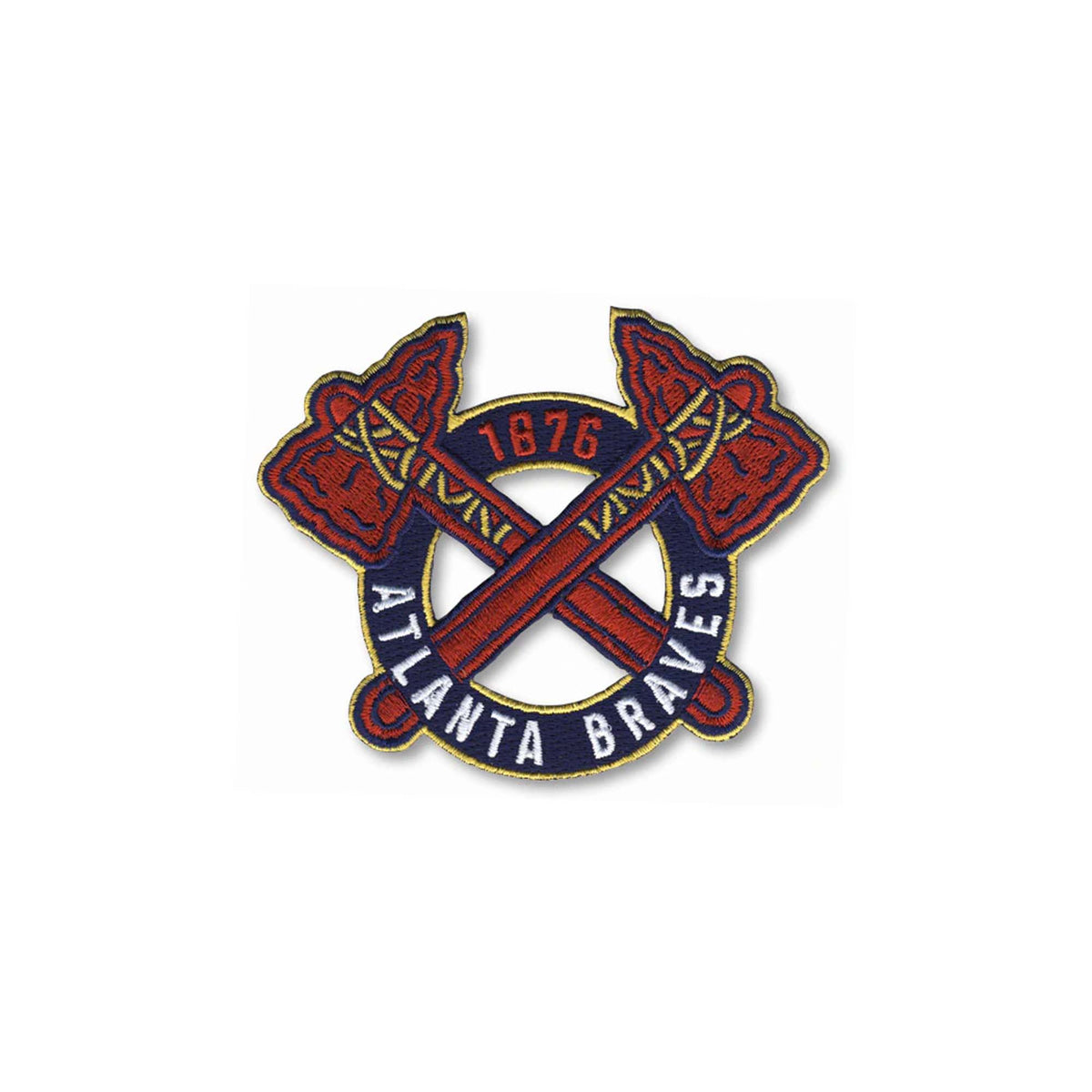 Atlanta Braves 1876 Crossed Tomahawks Patch | Emblem Source – Sports ...