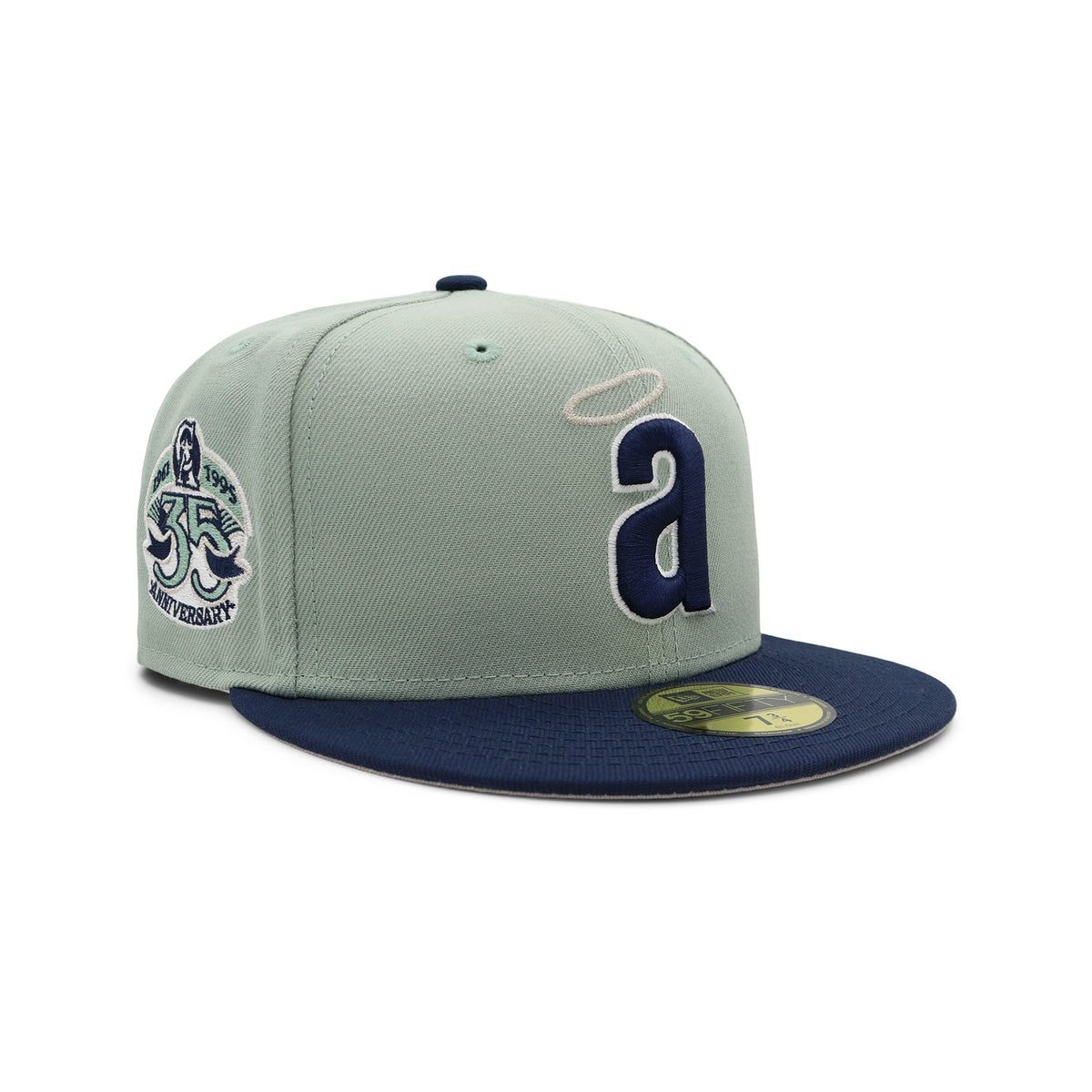 Los Angeles Angels Sage Halo A 59FIFTY Fitted Cap – Sports Treasures