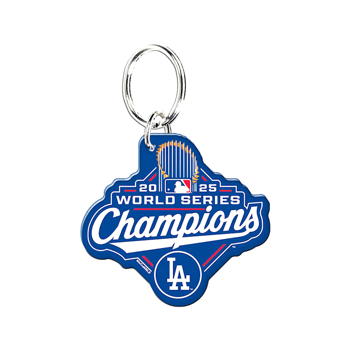 Dodgers 2025 World Series Acrylic Keychain - Blue – Sports Treasures