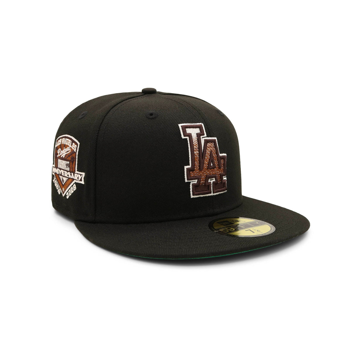 Dodgers 59FIFTY Fitted Hat | Chocolate Drip, Dark Brown – Sports Treasures