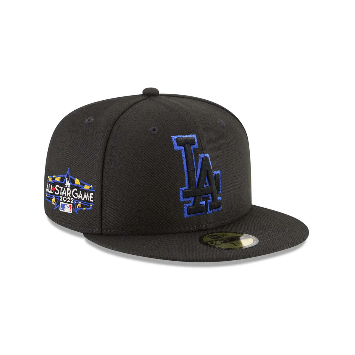 Dodgers Pop Color 59FIFTY Fitted - Blue/Black | New Era – Sports Treasures