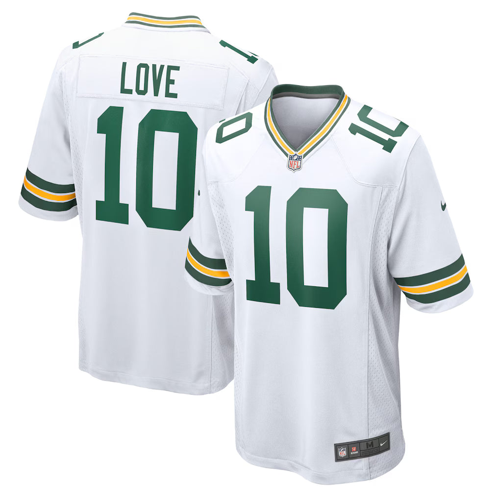Green Bay Packers Nike® Jordan Love White Game Jersey – Sports Treasures
