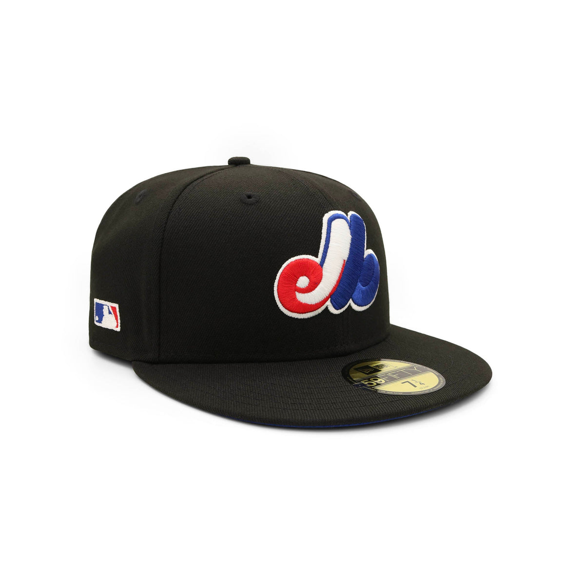 Montreal Expos Black 59FIFTY Fitted Hat - Vintage MLB – Sports Treasures