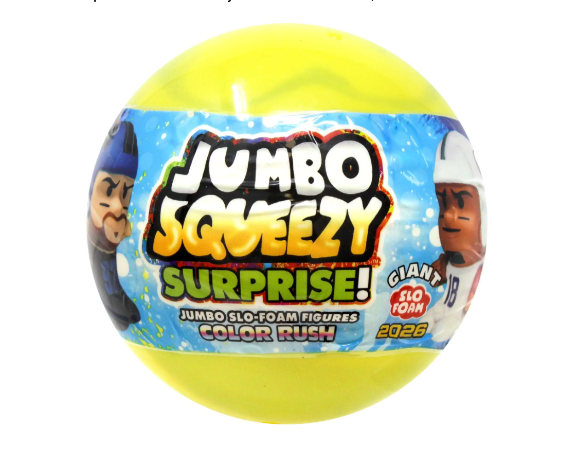 NFL Jumbo Squeezy Surprise Series 5 Color Rush Football Pack – Sports ...