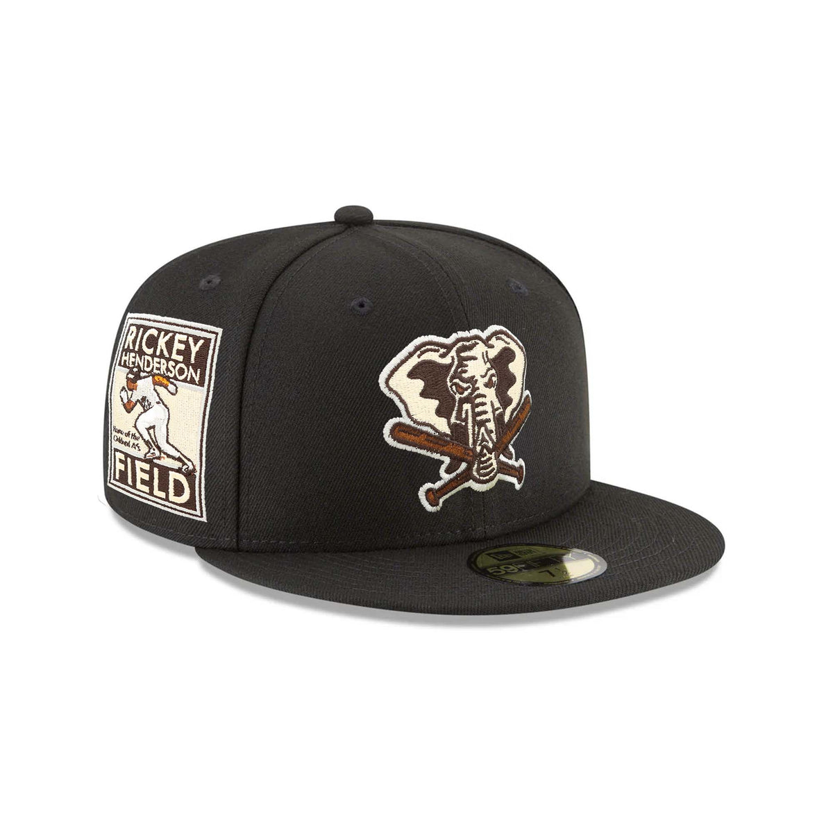 Oakland Athletics "Stout" Rickey Henderson Side Patch New Era 59FIFTY ...