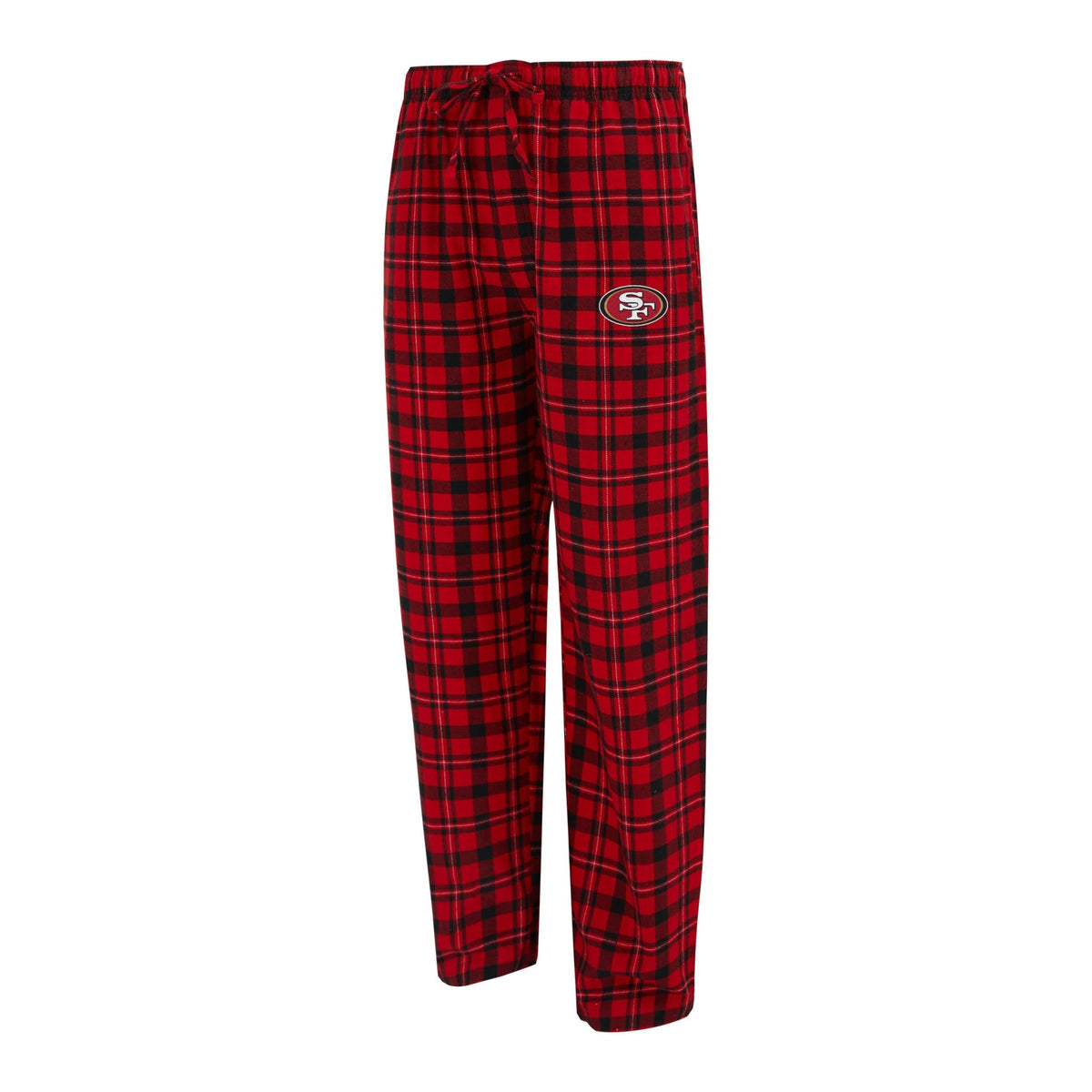 San Francisco 49ers Mens Red Ledger Sleep Pants | Cotton-Poly Blend ...