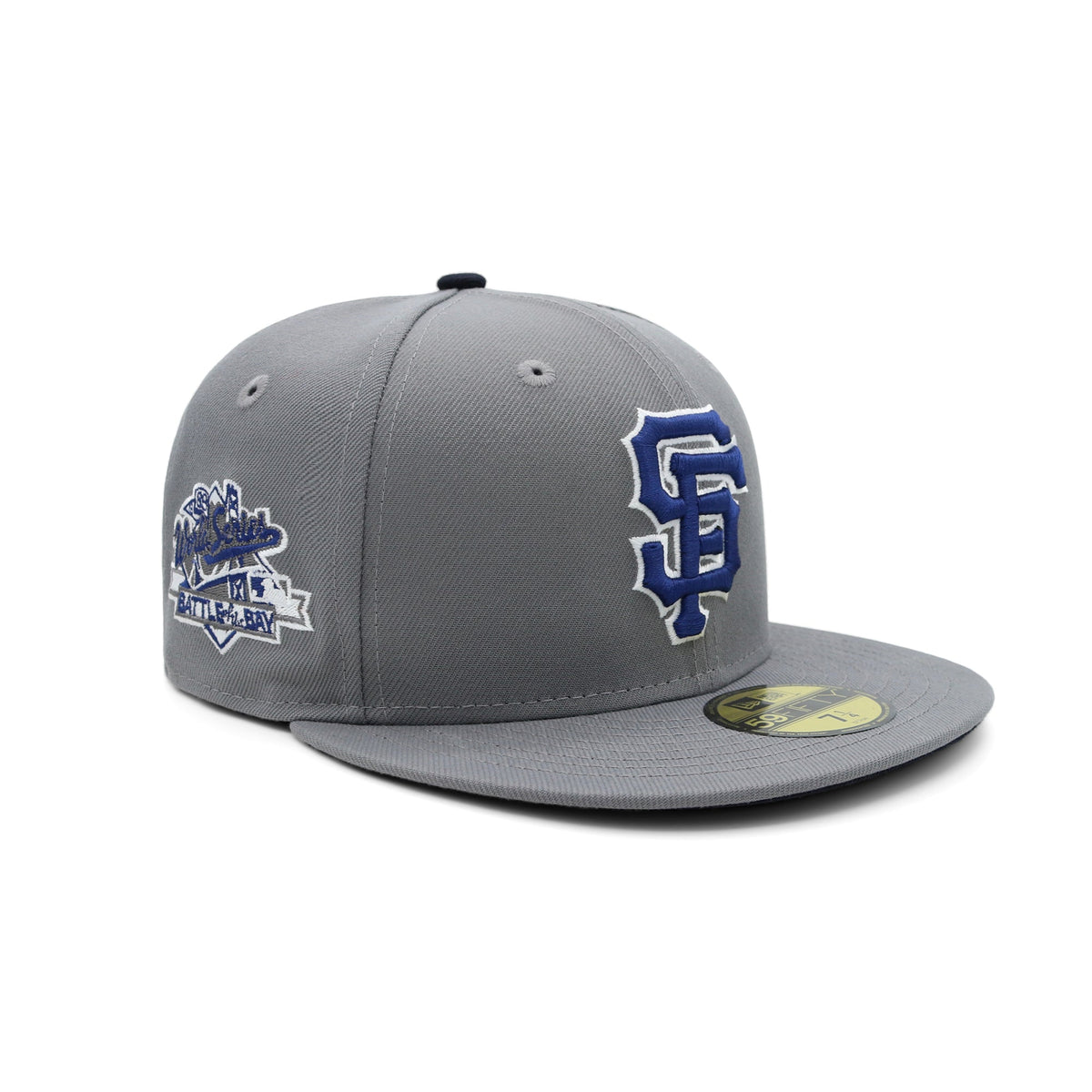 San Francisco Giants 2002 World Series Navy Storm 59FIFTY Fitted ...