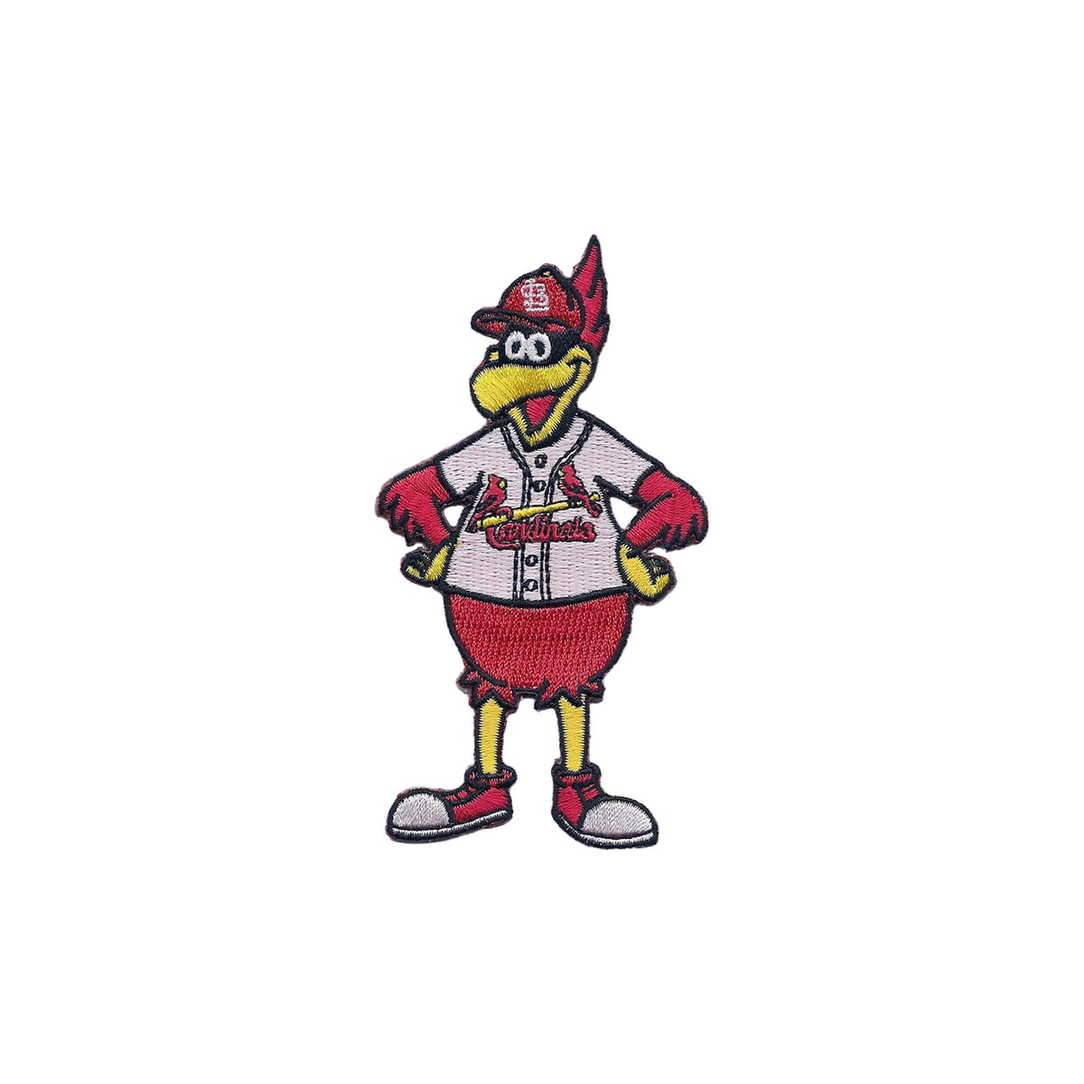 St. Louis Cardinals Fredbird Red Embroidered Patch – Sports Treasures